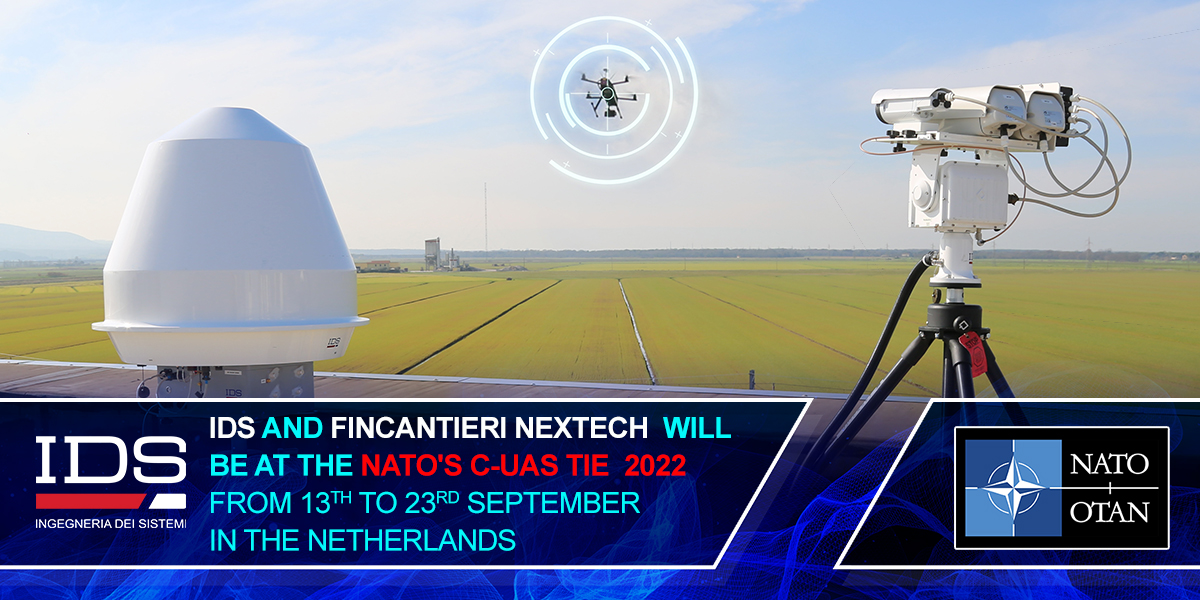 NATO TIE 2022: Last C-UAS technologies - IDS Ingegneria Dei Sistemi