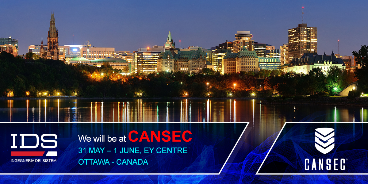 We will be at CANSEC 2023 - IDS Ingegneria Dei Sistemi